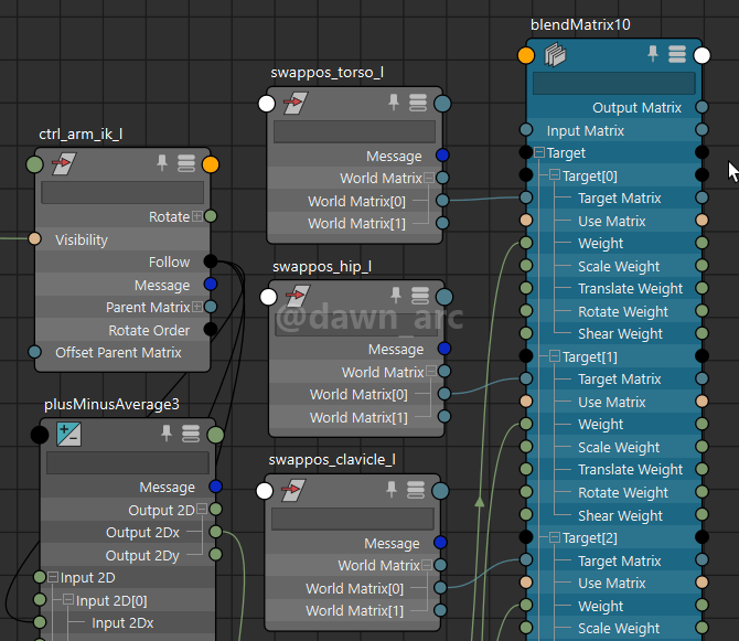 [Maya]Rigging 14 - Space Swapping